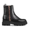 Olga Black Chunky Chealsea Boot