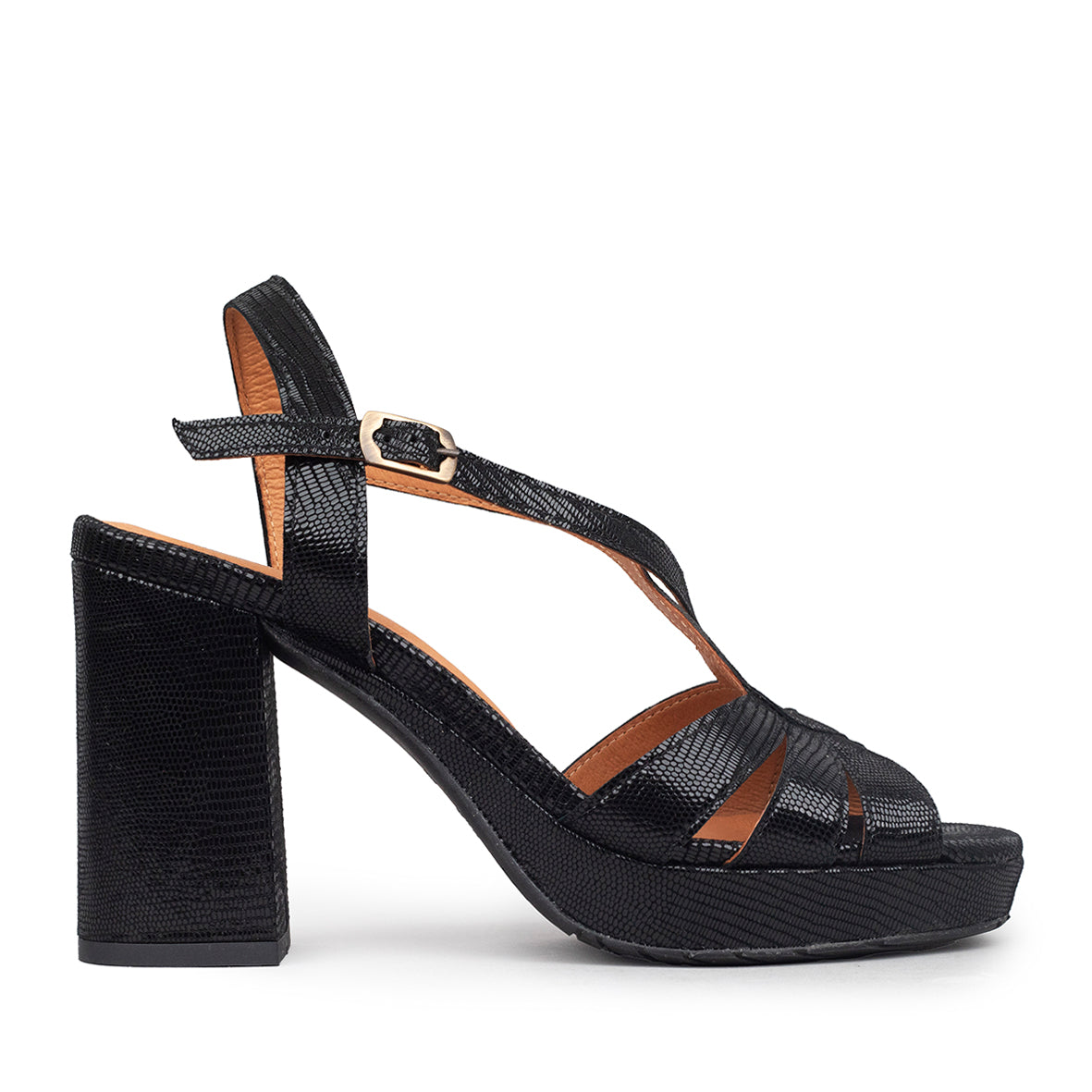 Veda Metallic Black