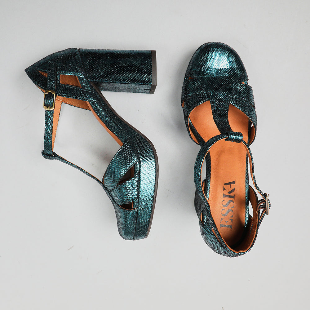 Venice Metallic Teal
